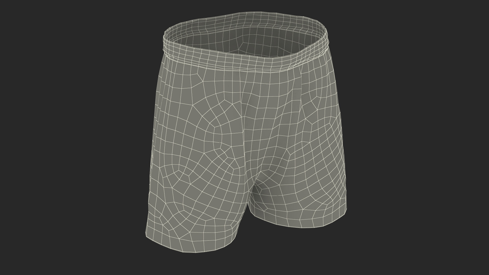 3D Athletic Shorts Model - TurboSquid 2236312