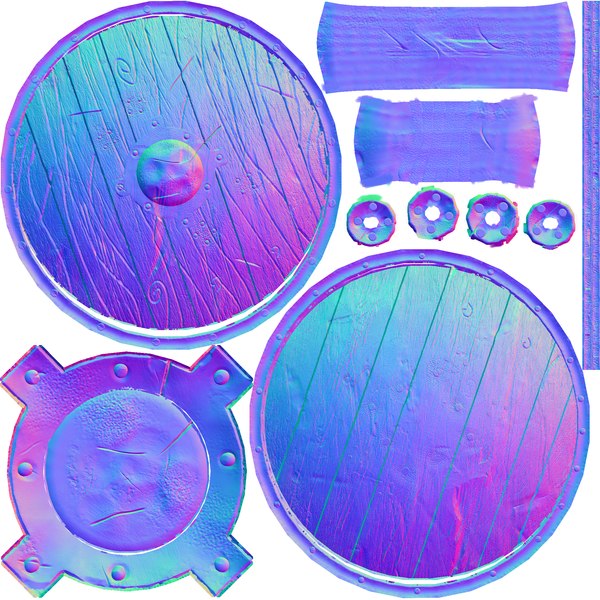 3d shield model