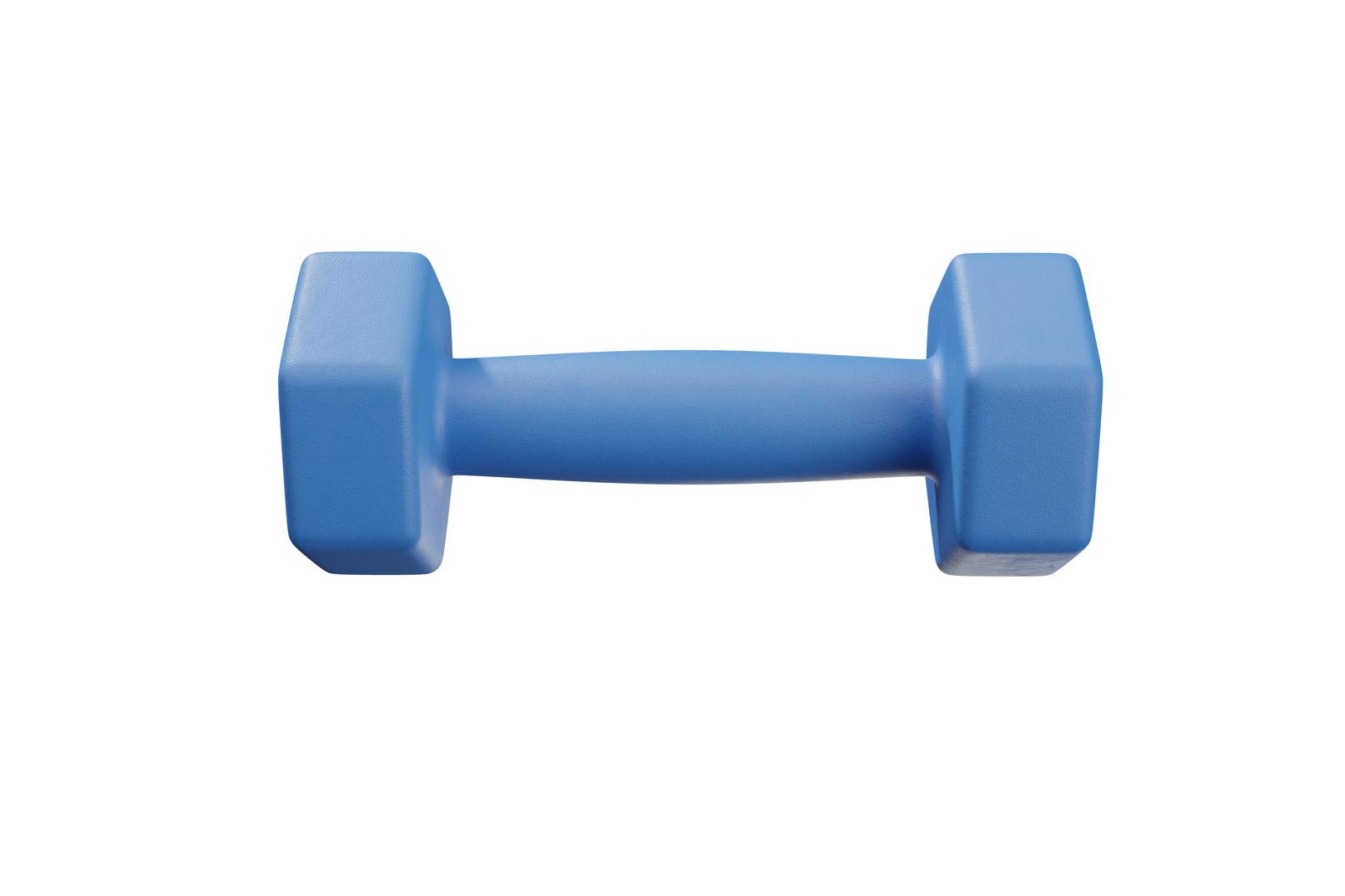 Blue Small Rubber Textured Dumbbells 3D Model - TurboSquid 2056613