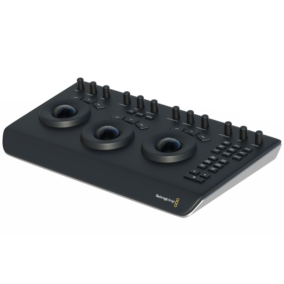 DaVinci Resolve Micro Panel 3D model - TurboSquid 2124837