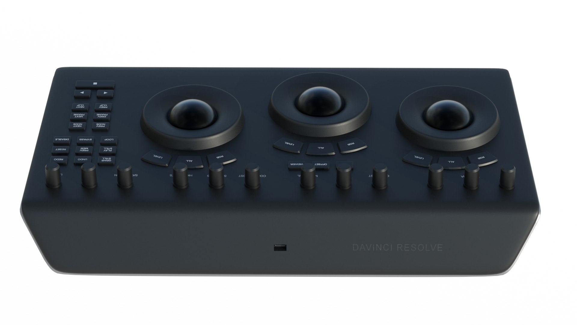 DaVinci Resolve Micro Panel 3D model - TurboSquid 2124837