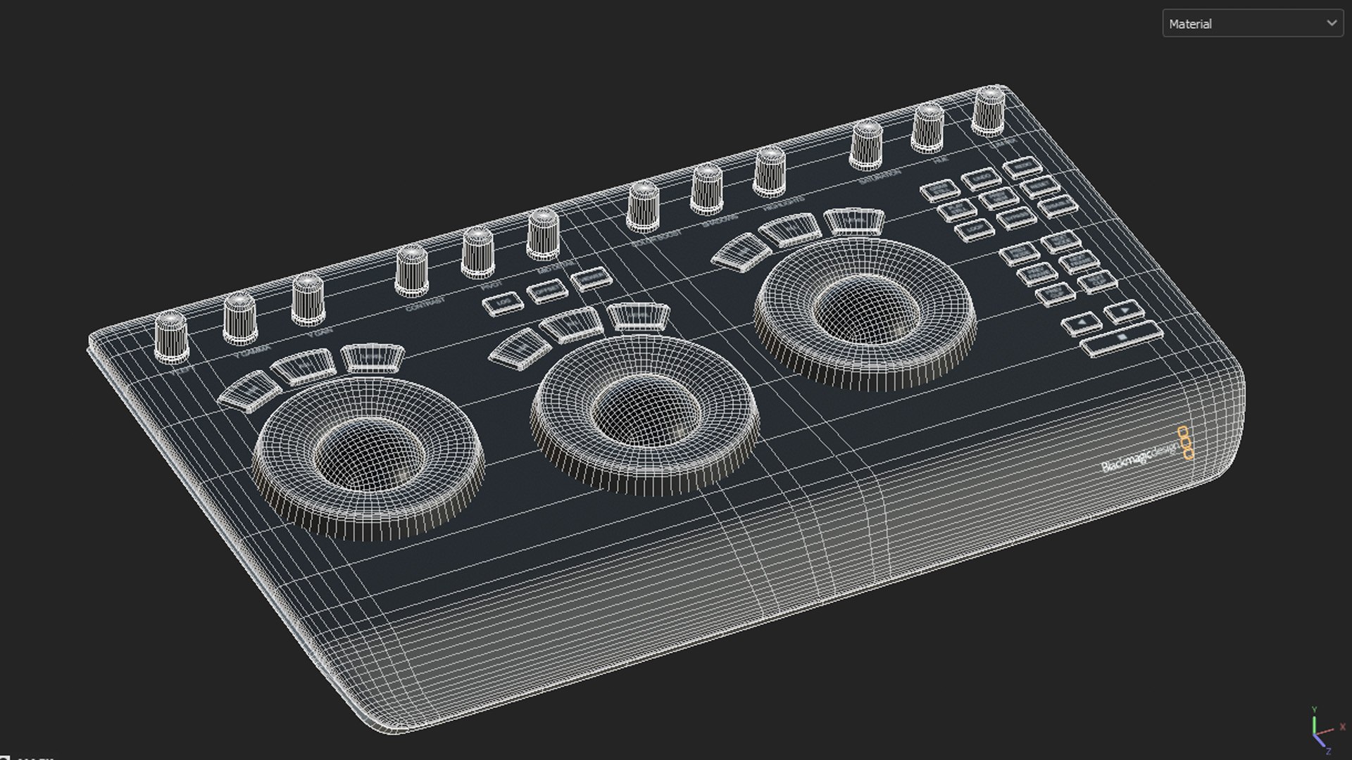 DaVinci Resolve Micro Panel 3D model - TurboSquid 2124837