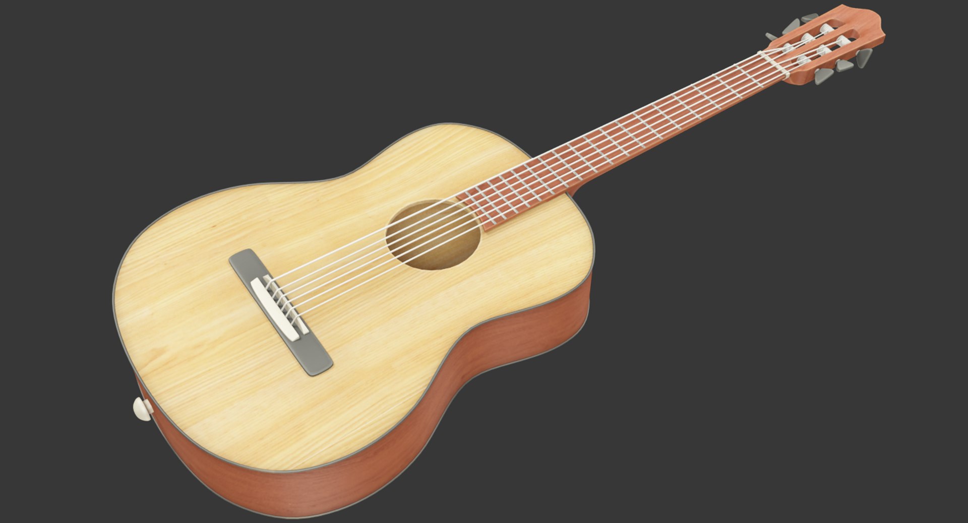 Guitar Musical Instrument 3D Model - TurboSquid 1246986