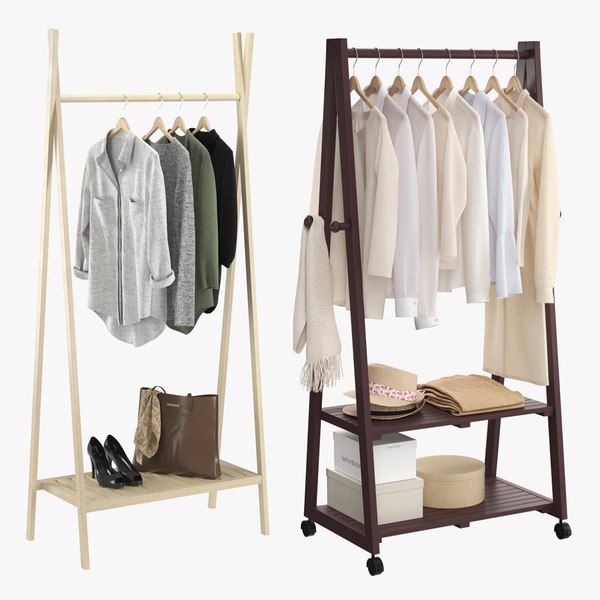 Free Clothes Rack 3D Models for Download | TurboSquid