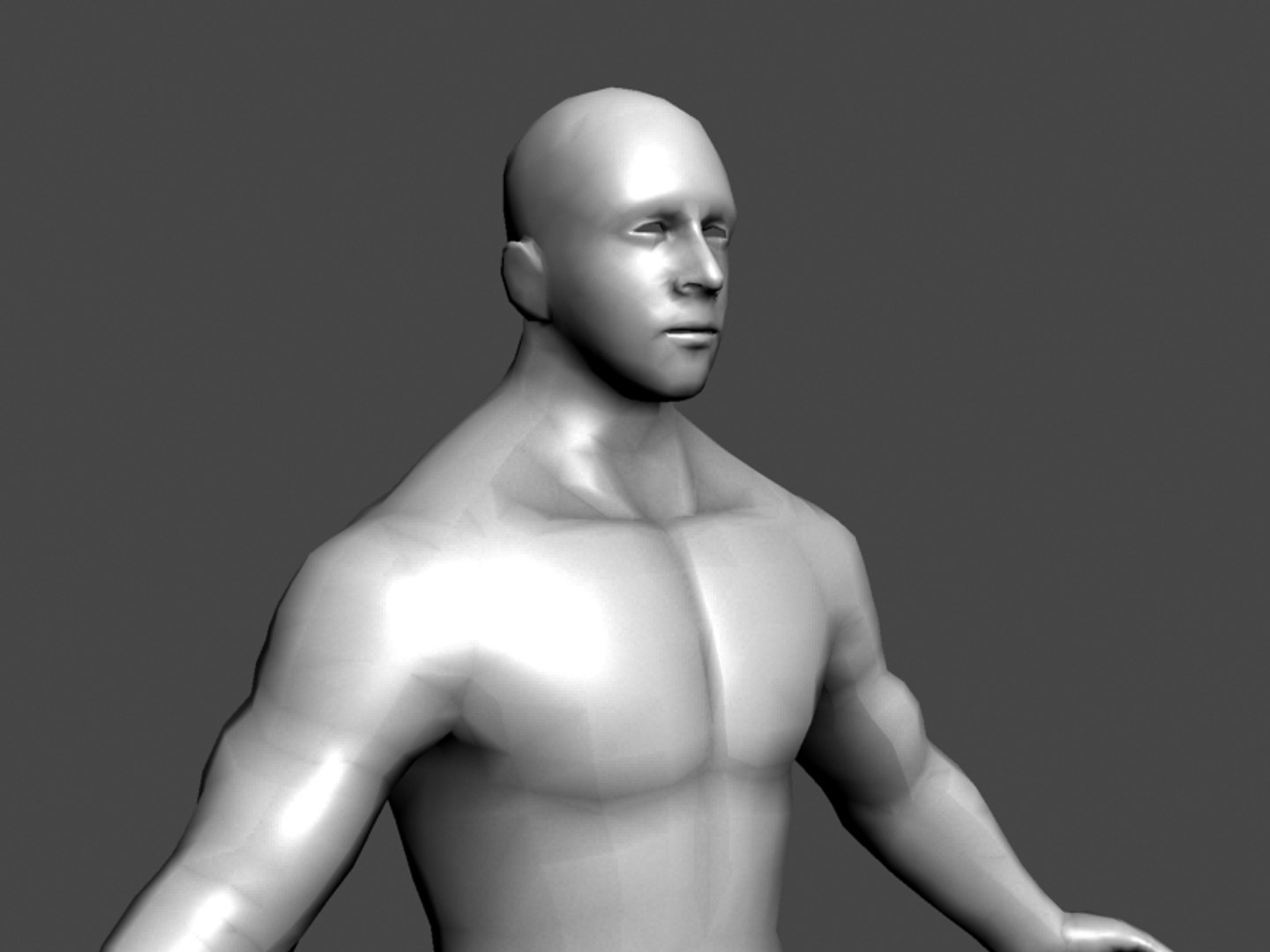 Male Body 3d Max