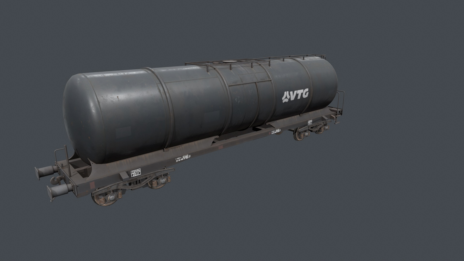 3D Real-time Petroleum Rail Tank Car - TurboSquid 1752775
