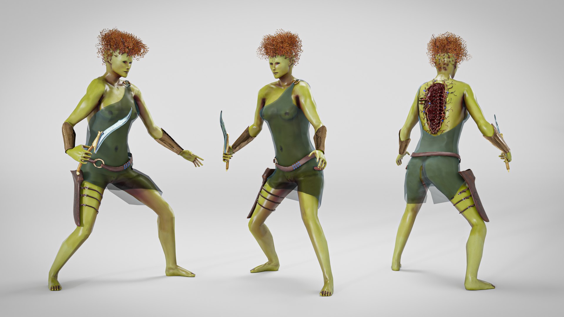 3D Model Scandinavian Creature Huldra - TurboSquid 1762051