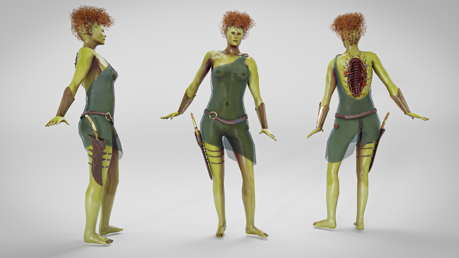 3D Model Scandinavian Creature Huldra - TurboSquid 1762051