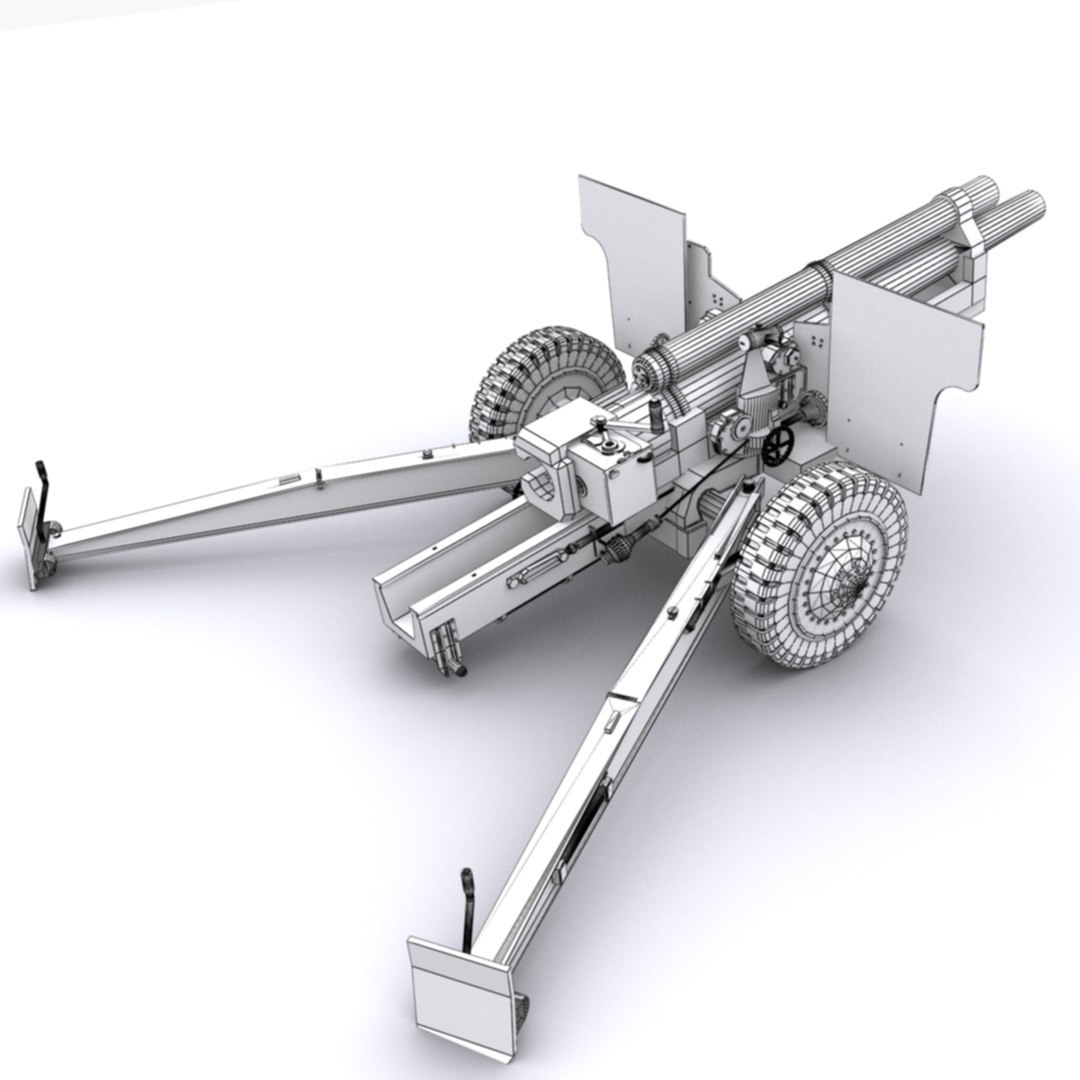 3d 105 Howitzer
