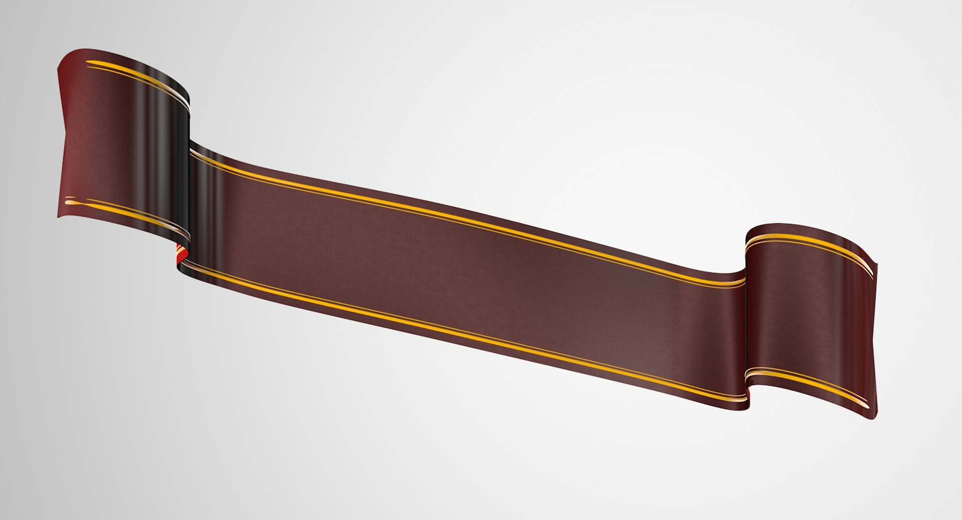 3D floating ribbon lines singleline - TurboSquid 1328266