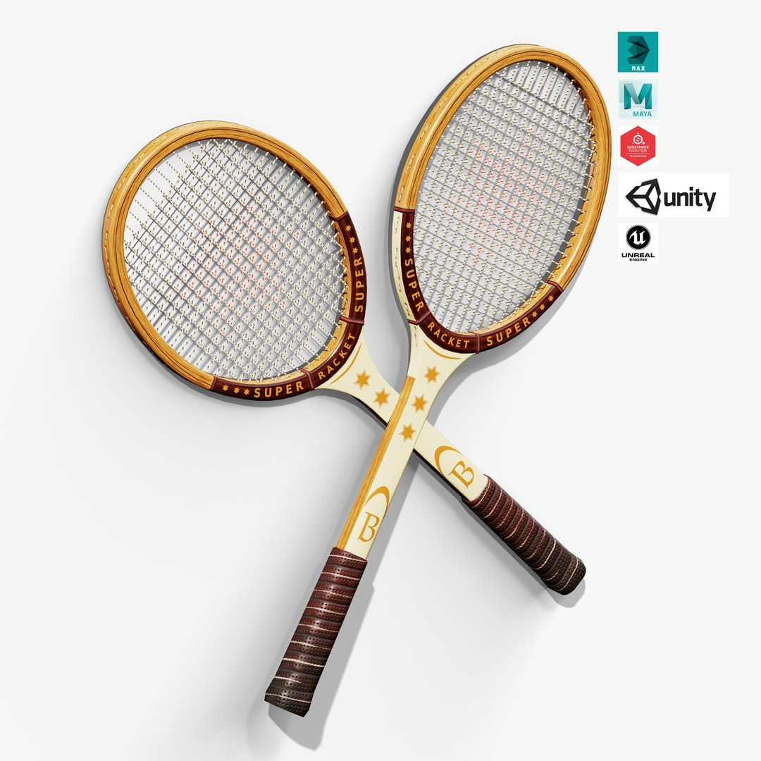 3D Tennis Racket - TurboSquid 2389377