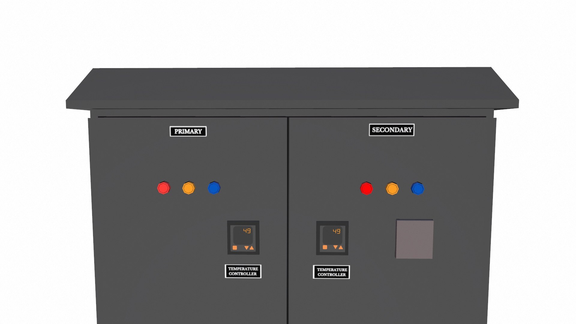 3D Electric Cabinets Model - TurboSquid 2320434