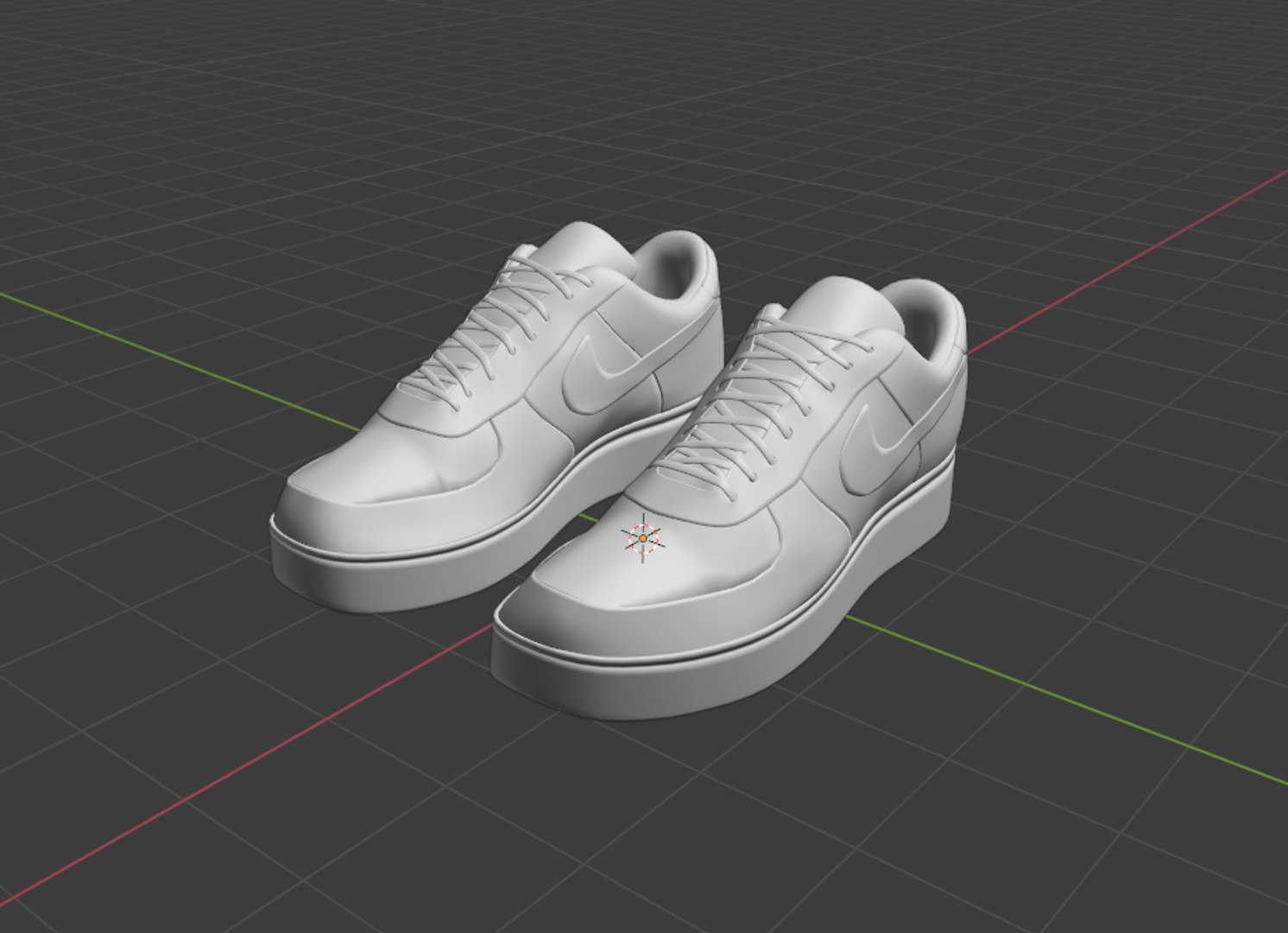 Nike Air Force 1 3D Model - TurboSquid 1622580