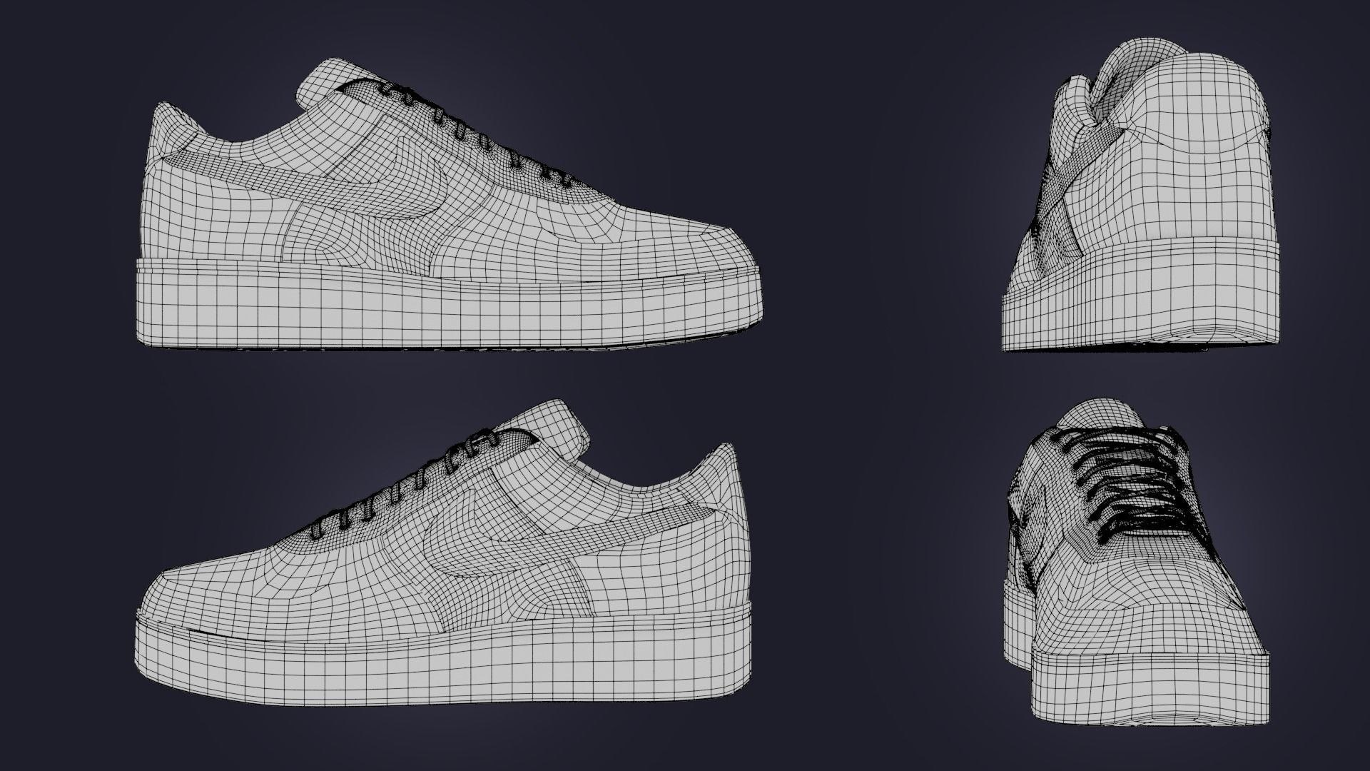 Nike Air Force 1 3D Model - TurboSquid 1622580