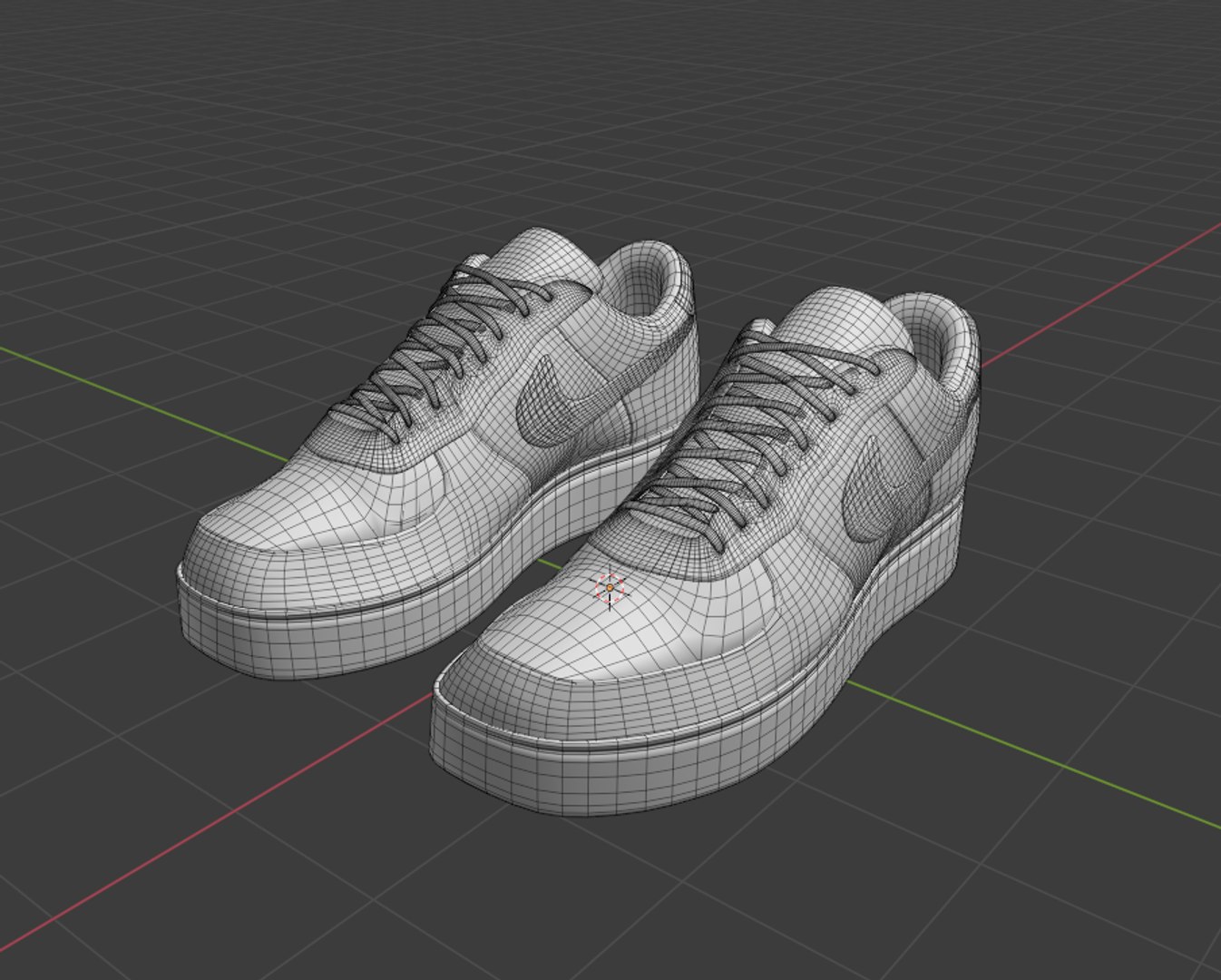 Nike Air Force 1 3D Model - TurboSquid 1622580