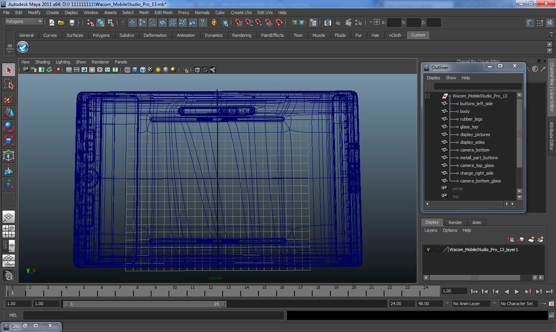 3D Wacom Mobilestudio Pro 13 Model - TurboSquid 1418918