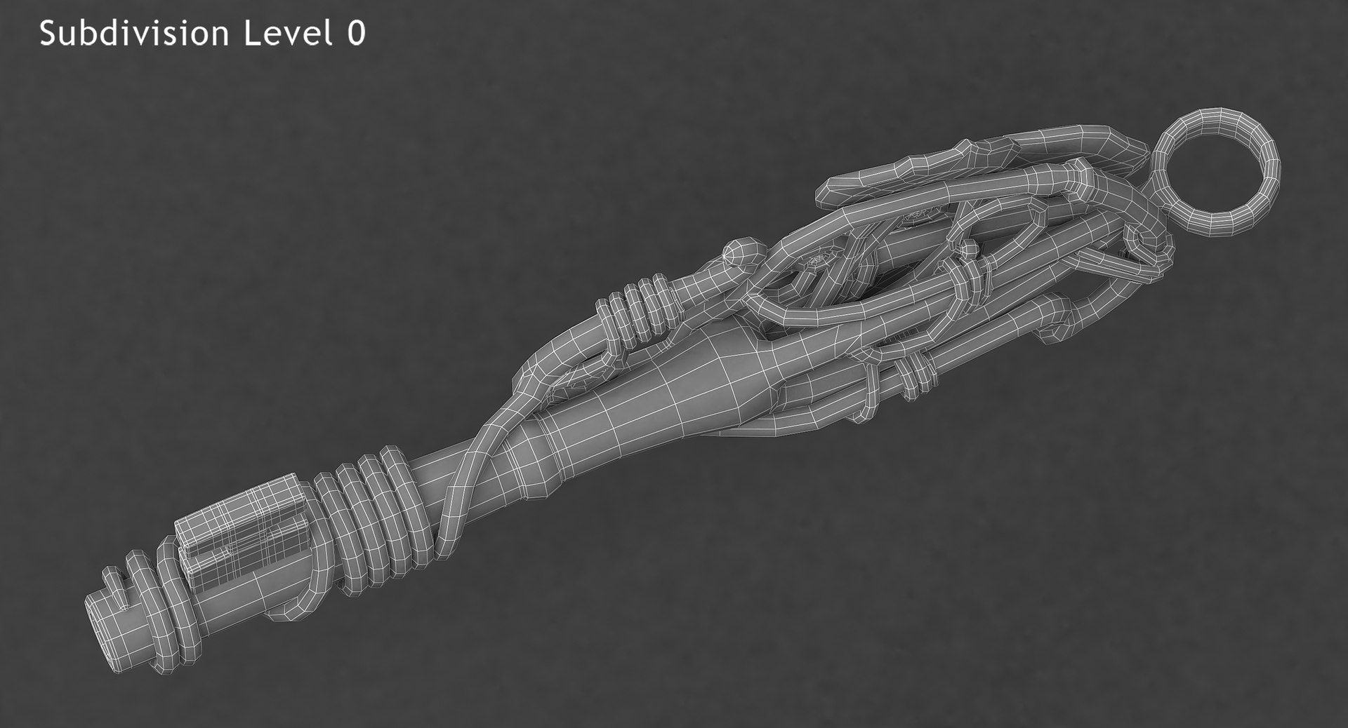 3d Fantasy Key Model