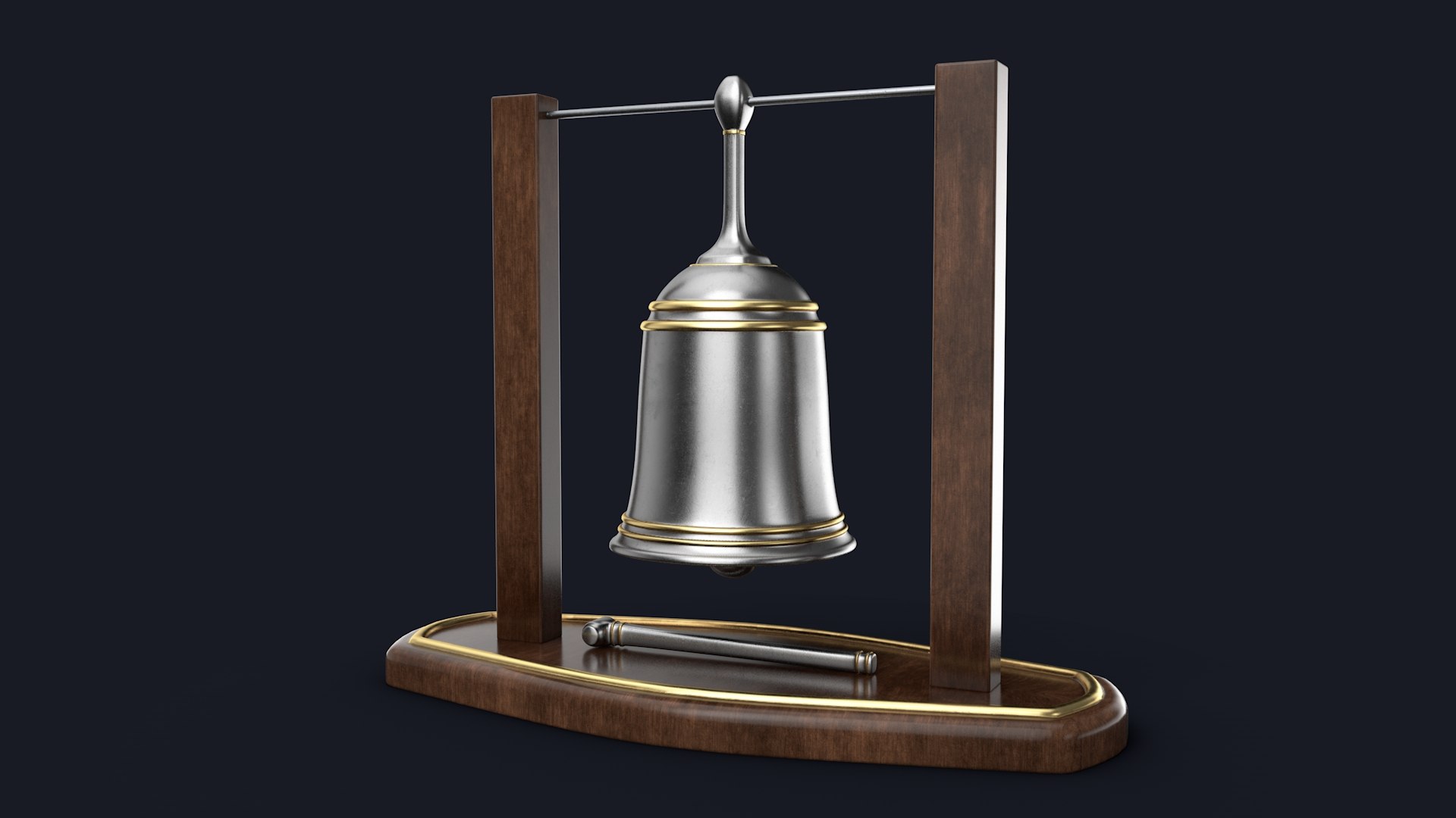 3D Table Bell - TurboSquid 1959237