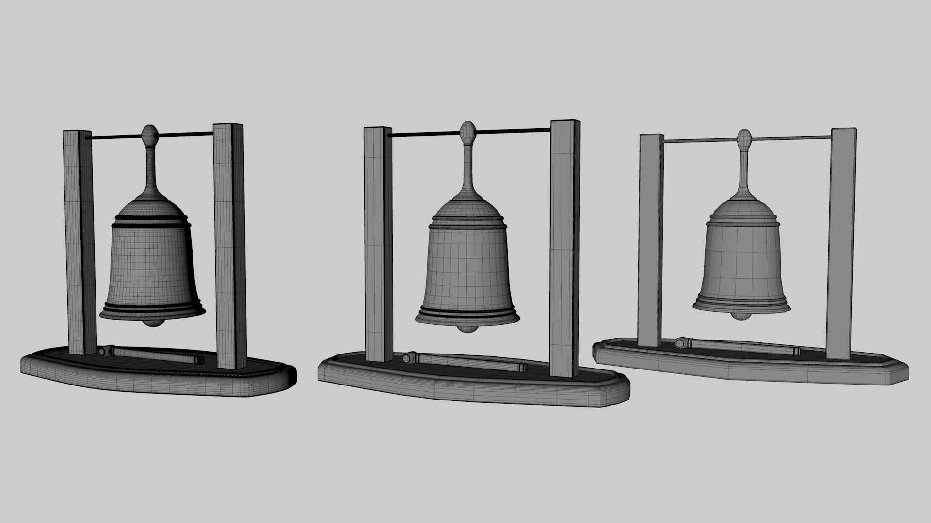 3D Table Bell - TurboSquid 1959237