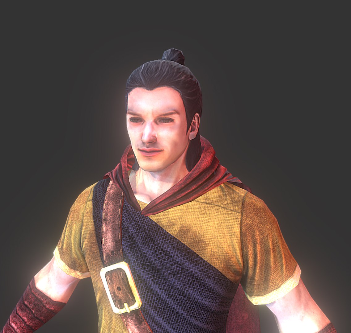 3D Model Medieval Explorer Hero - TurboSquid 1208872
