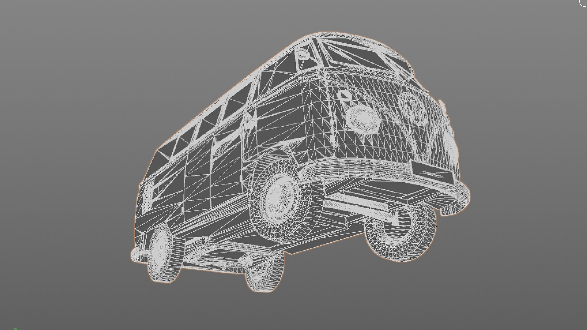 3D Volkswagen Type 1 Bus Van - TurboSquid 1994828