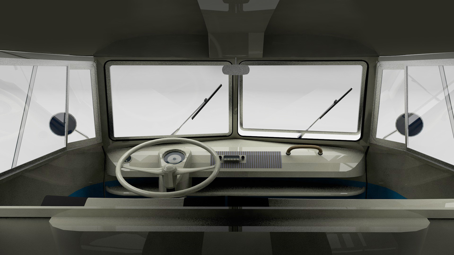 3D Volkswagen Type 1 Bus Van - TurboSquid 1994828