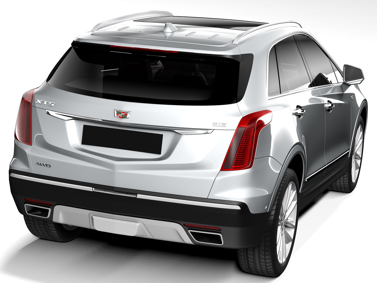 Cadillac XT5 2018 EU 3D Model - TurboSquid 2214488