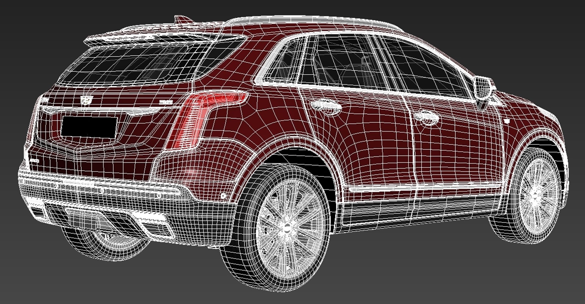 Cadillac XT5 2018 EU 3D Model - TurboSquid 2214488