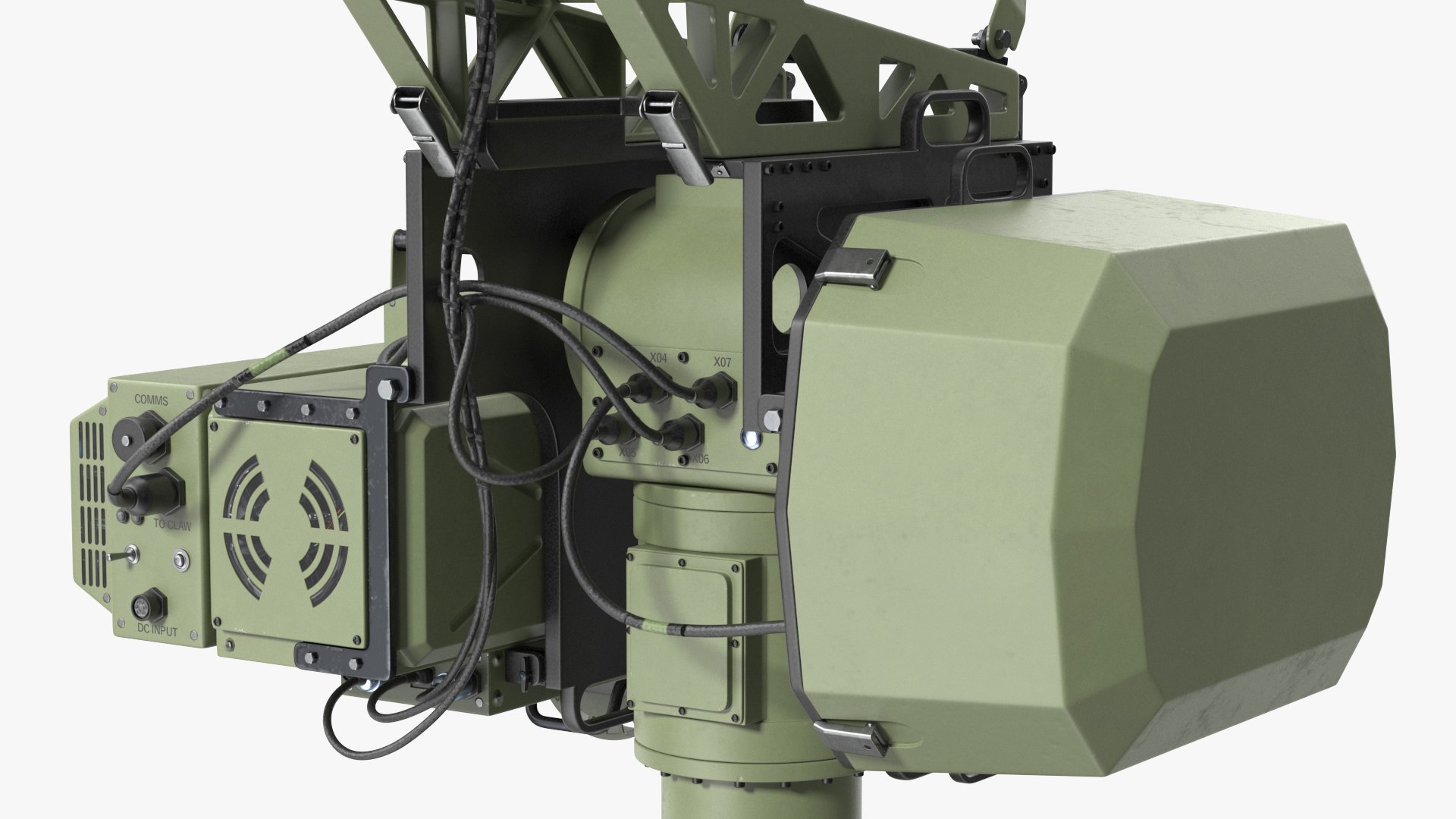 Anti UAV Defence System with Radar Set model - TurboSquid 1773067