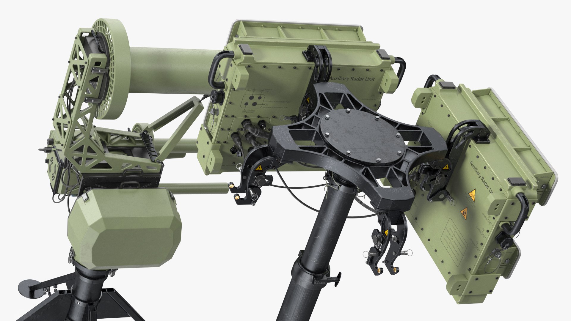 Anti UAV Defence System with Radar Set model - TurboSquid 1773067
