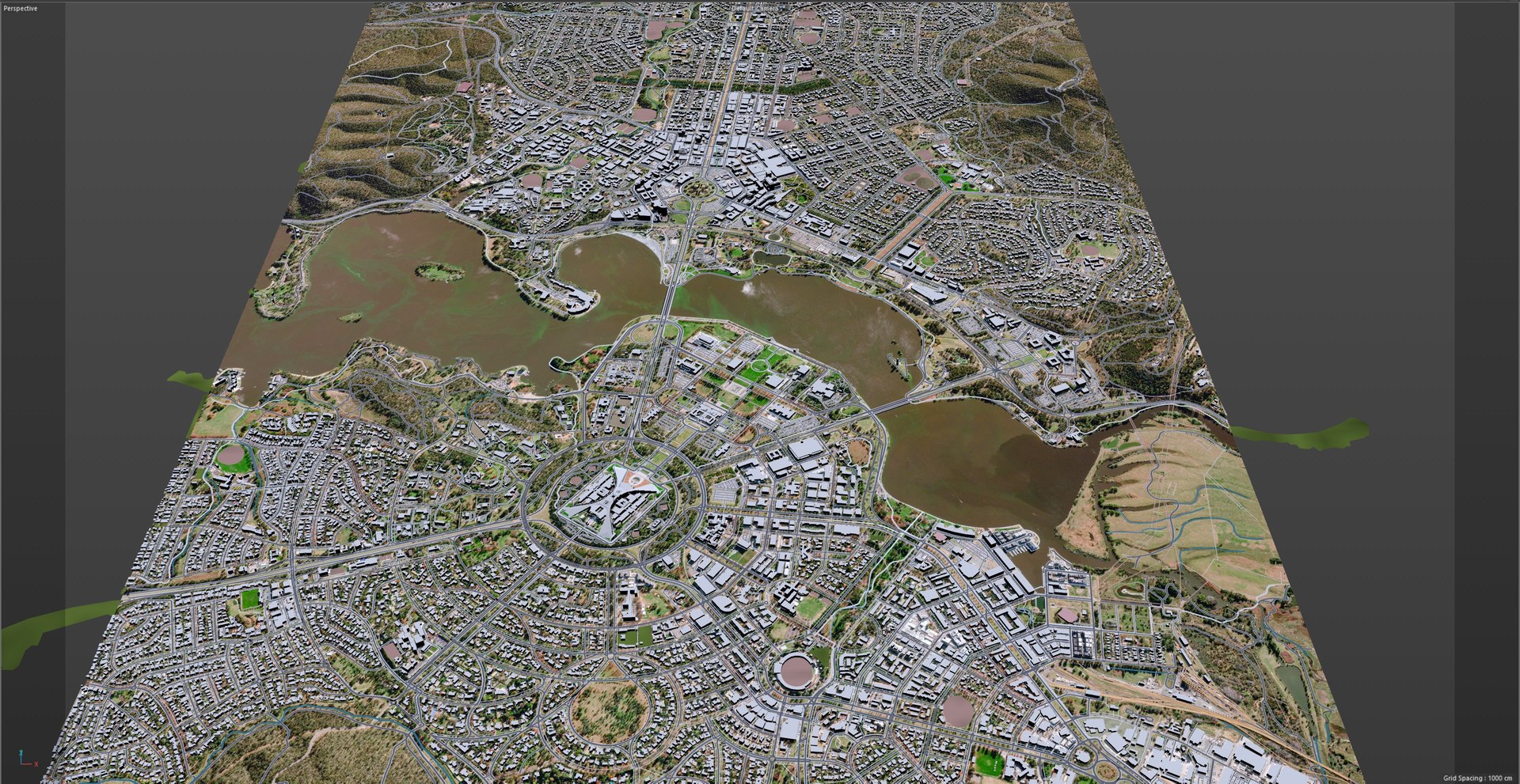 3D Canberra Downtown Australia - TurboSquid 1988730