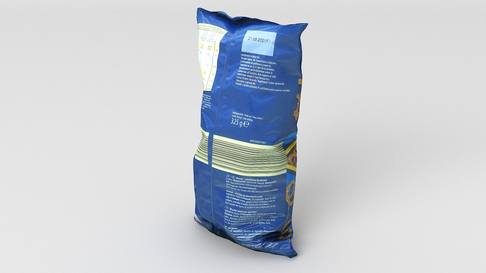 3D Model Pretzel Package - TurboSquid 1703262