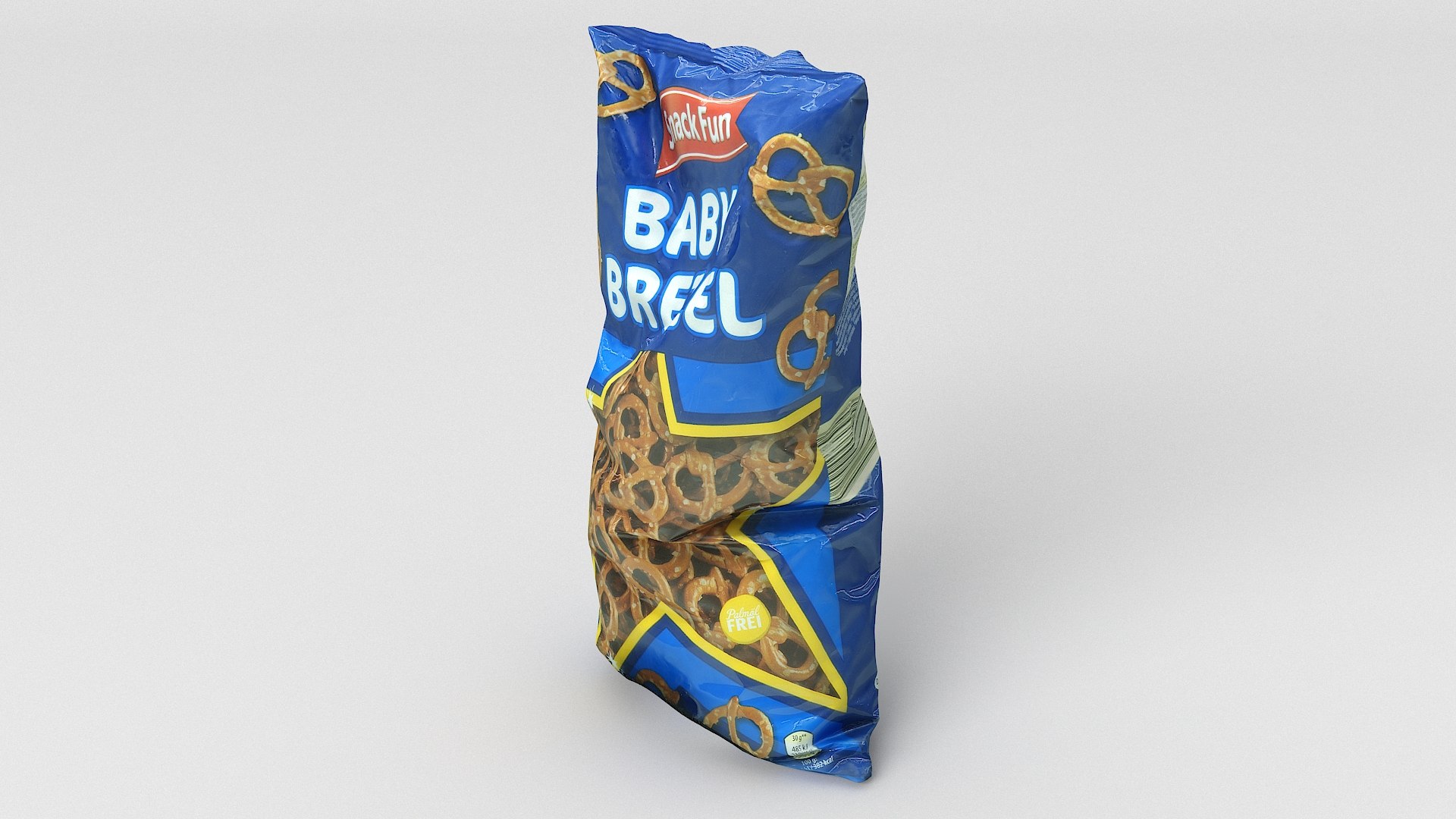 3D Model Pretzel Package - TurboSquid 1703262