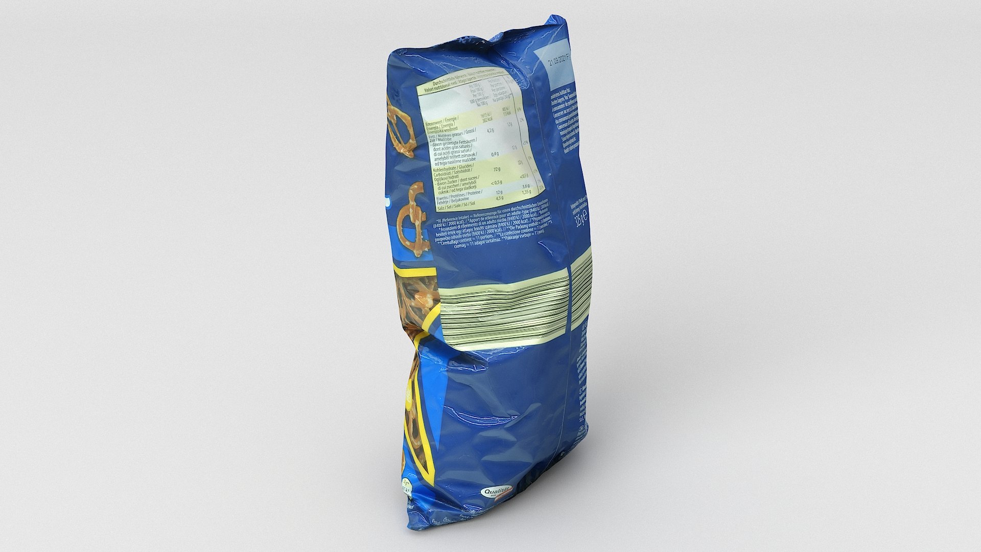 3D Model Pretzel Package - TurboSquid 1703262