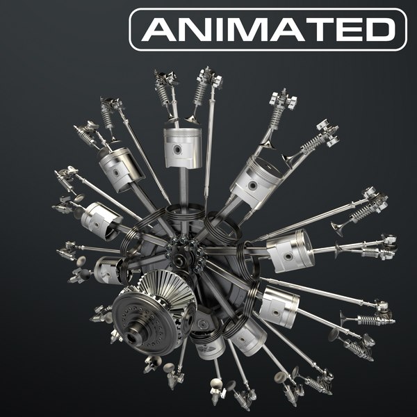 Animated Engine 3D Models for Download | TurboSquid