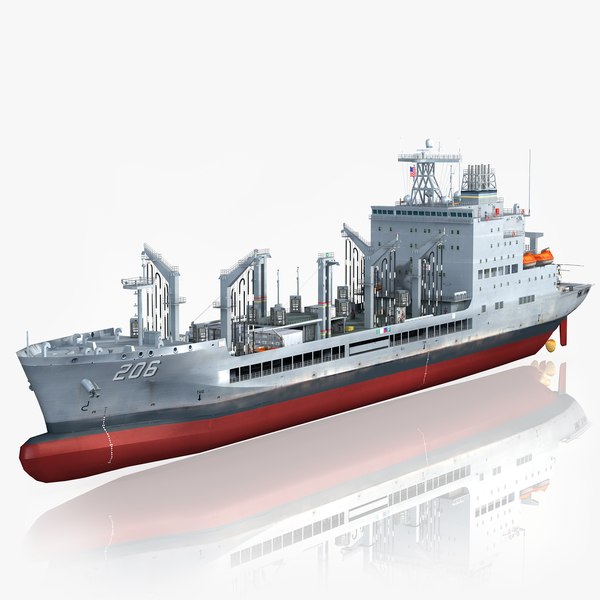 3D модель USNS Harvey Milk T-AO-206 - TurboSquid 2074483