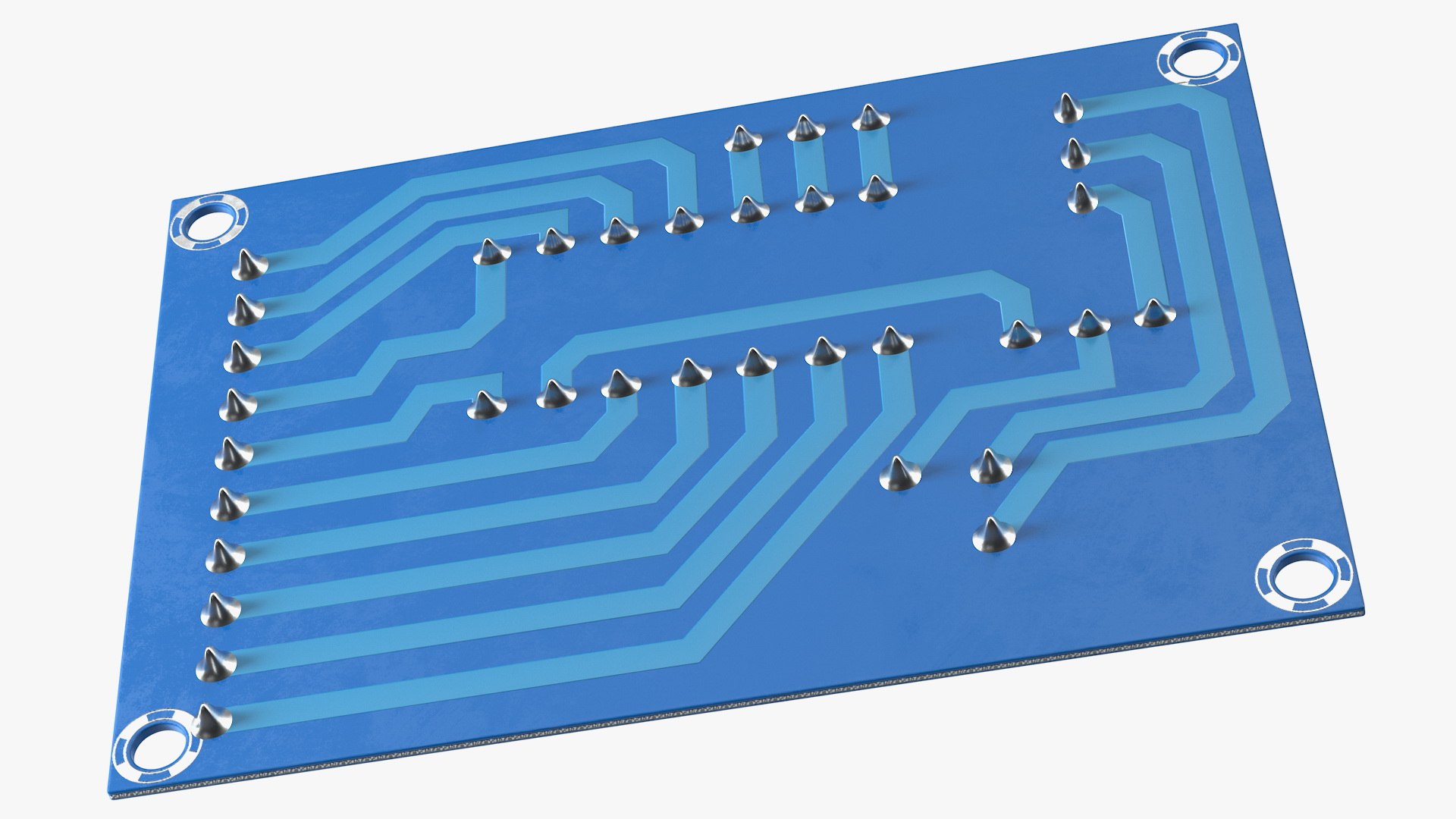 Printed Circuit Board 3D Model - TurboSquid 1664960