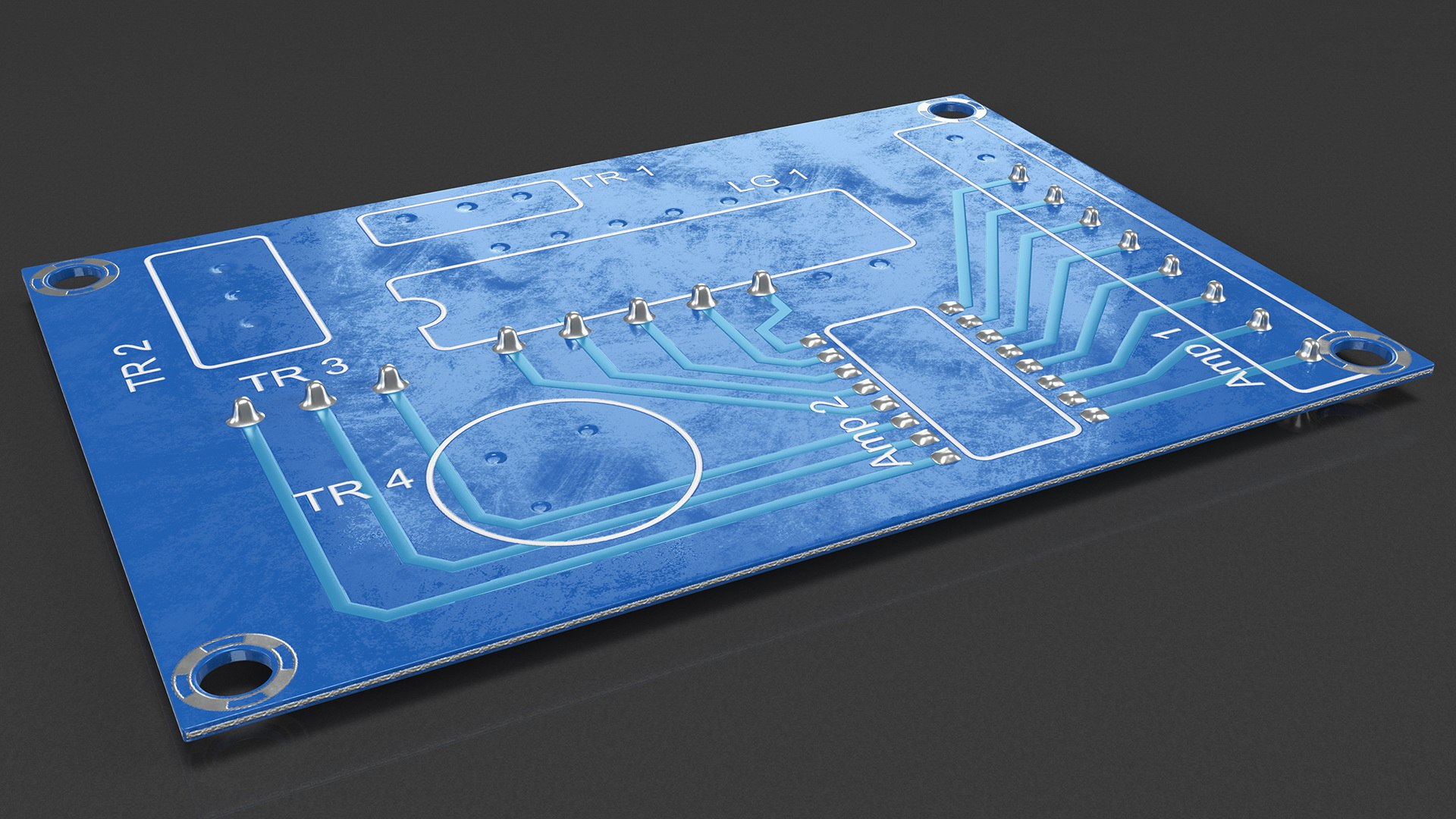 Printed Circuit Board 3D Model - TurboSquid 1664960