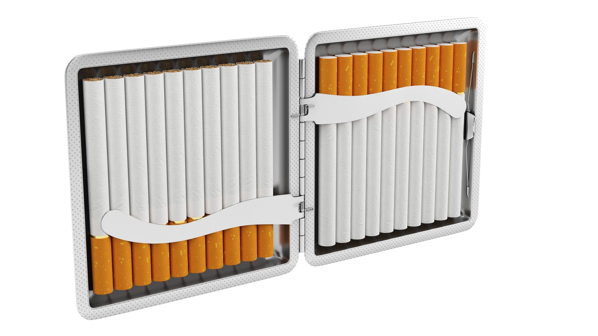 3D Model Cigarette Case - TurboSquid 2037866