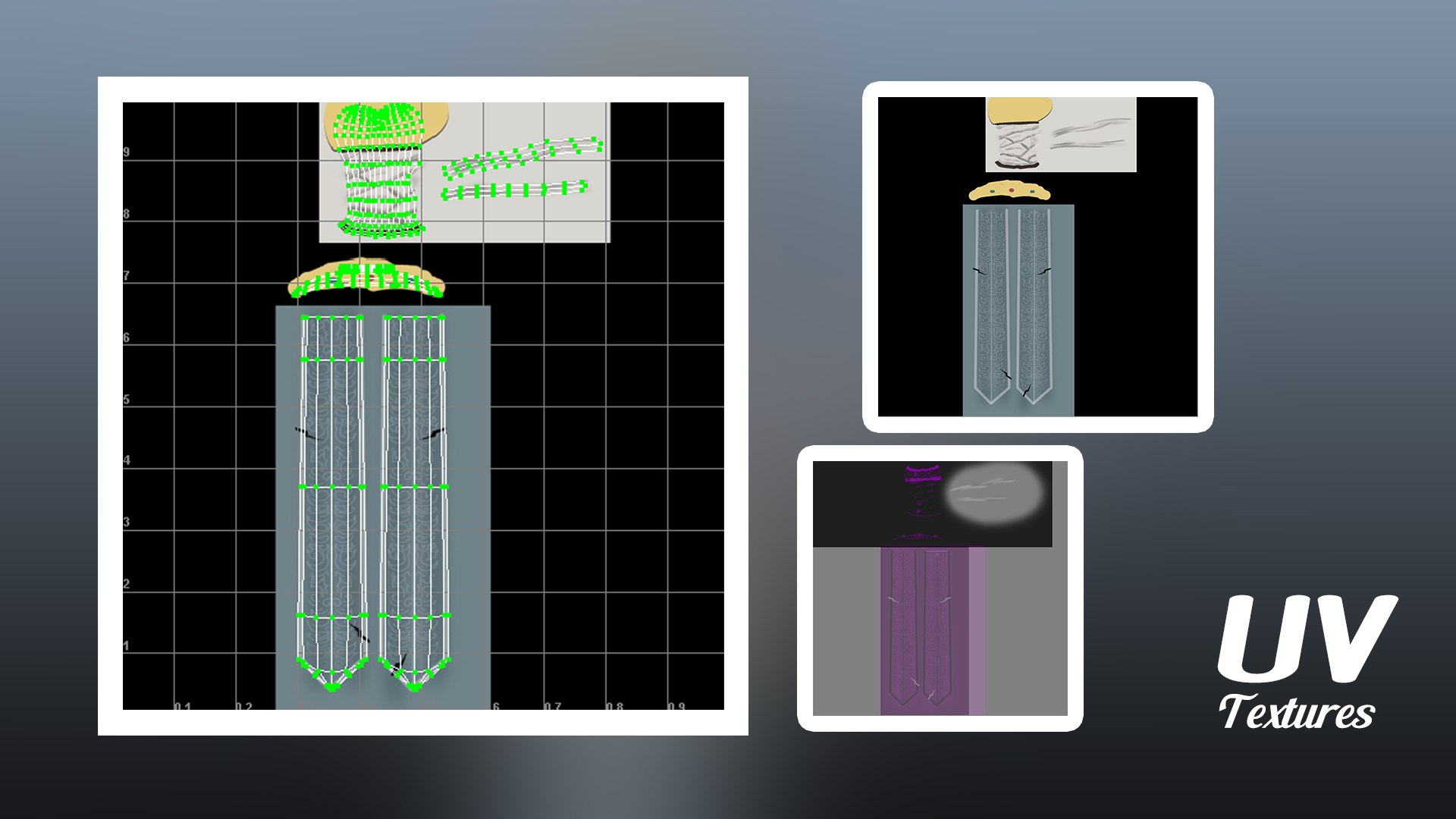 3D hand painted model - TurboSquid 1595620