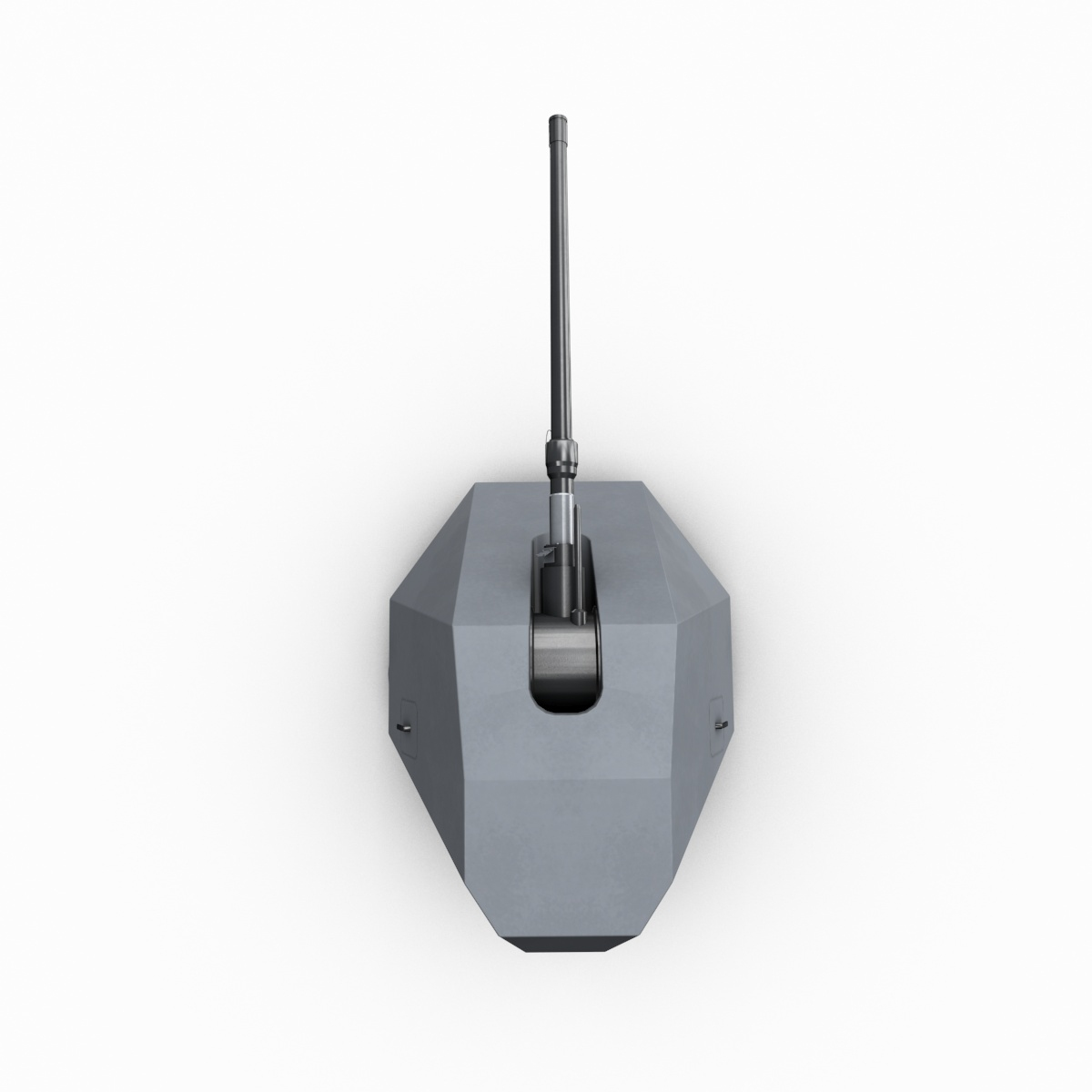 3d model oto melara 127mm 64