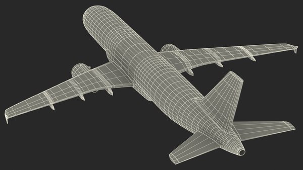 Airbus A320 Scale Model 3D model - TurboSquid 1766910