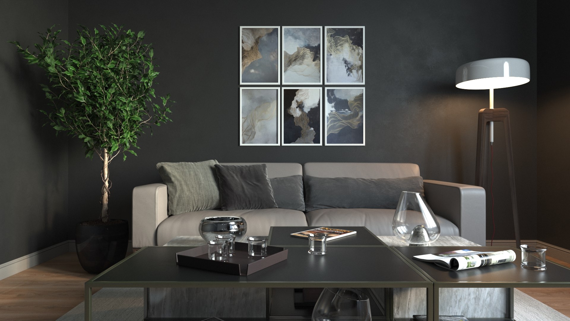 Interior Design Scene 08 3D model - TurboSquid 1922926