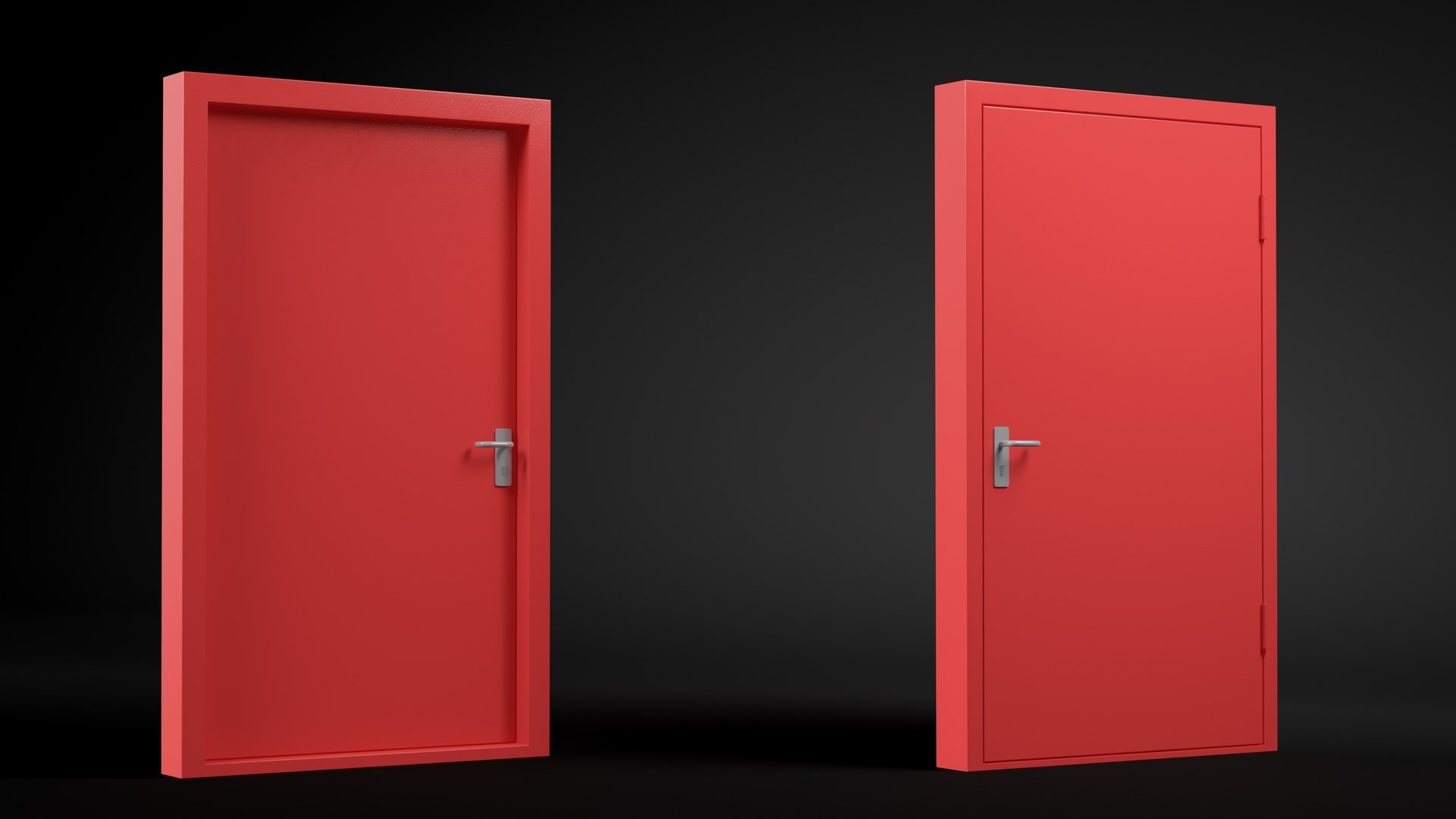 Fire Security Door Model - TurboSquid 2065229