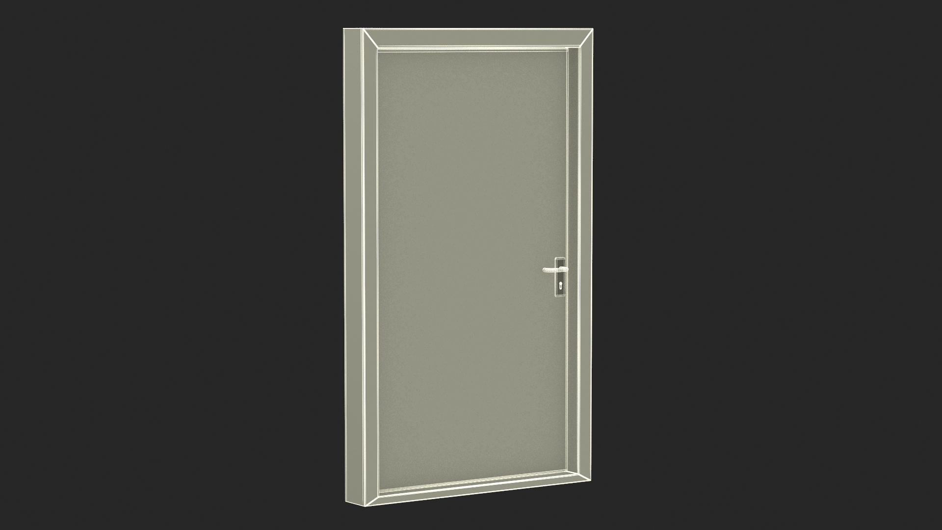 Fire Security Door Model - TurboSquid 2065229