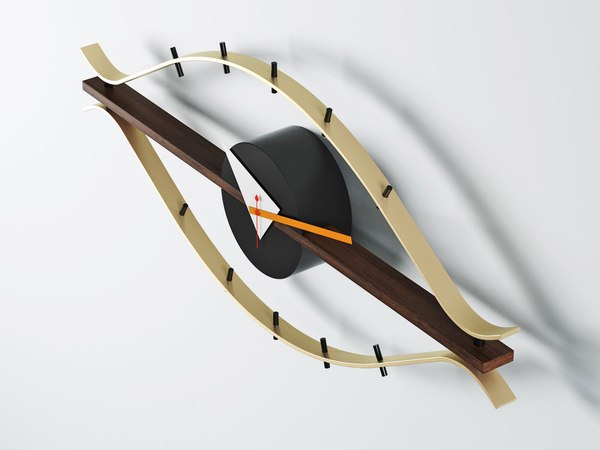 Free eye clock 3D - TurboSquid 1308586