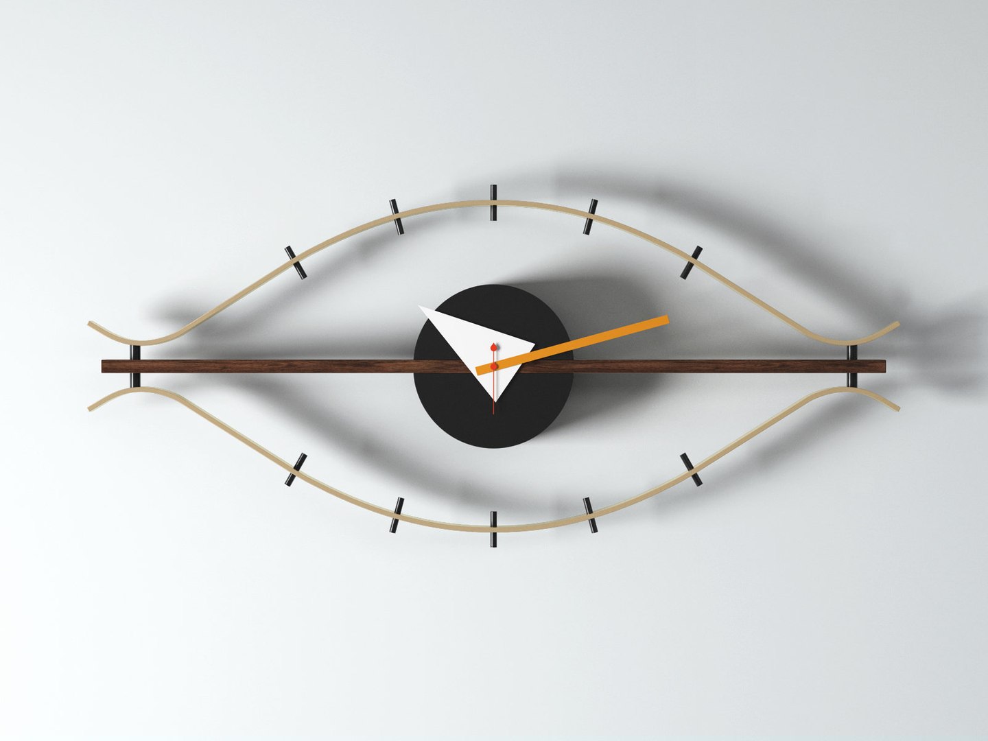 Free Eye Clock 3D - TurboSquid 1308586