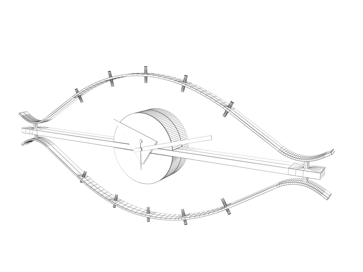 Free eye clock 3D - TurboSquid 1308586