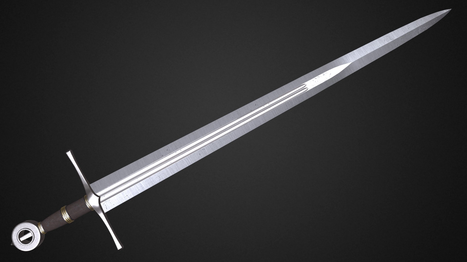 Medieval Sword 3D - TurboSquid 1758343
