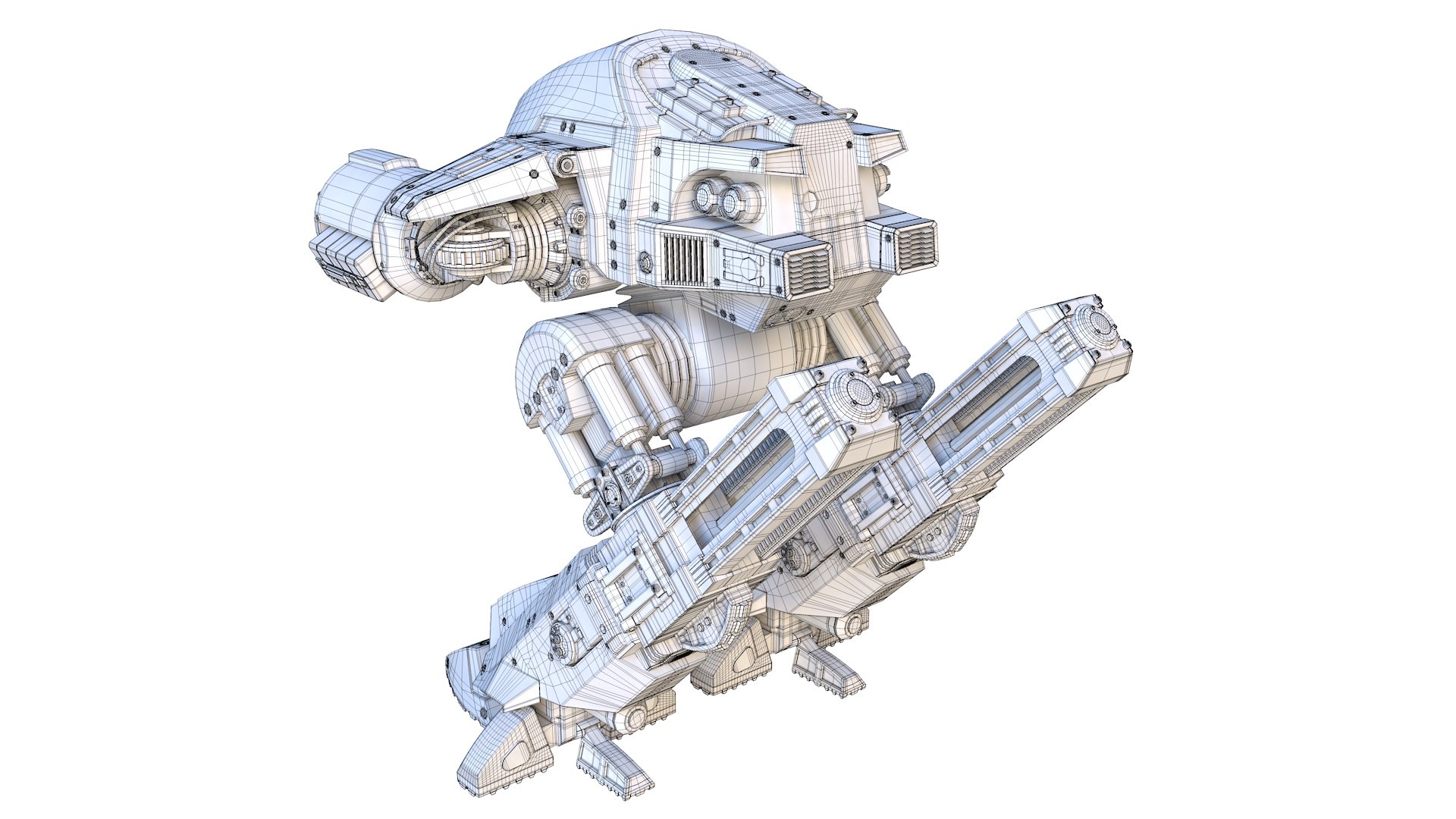 ED209 3D Model - TurboSquid 2109784
